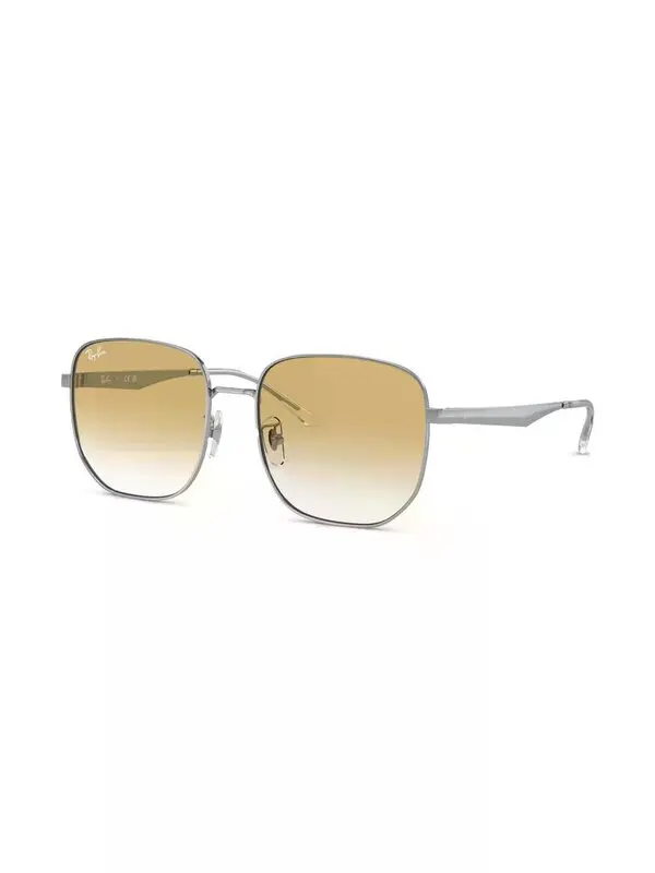 Ray-ban Square Frame Sunglasses - Silver