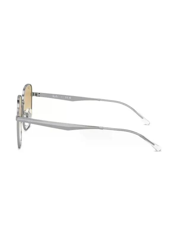 Ray-ban Square Frame Sunglasses - Silver
