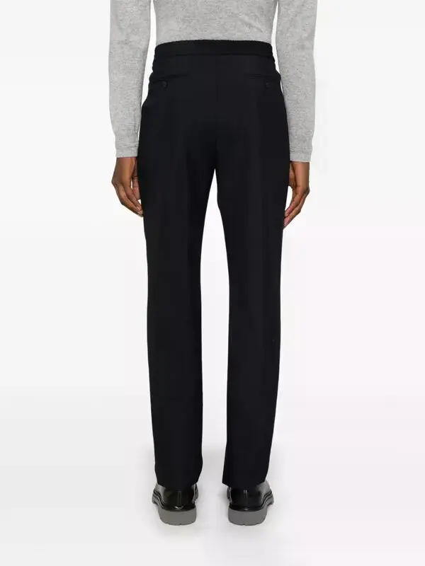 FURSAC Tailored Wool Trousers With Elasticated Waistband