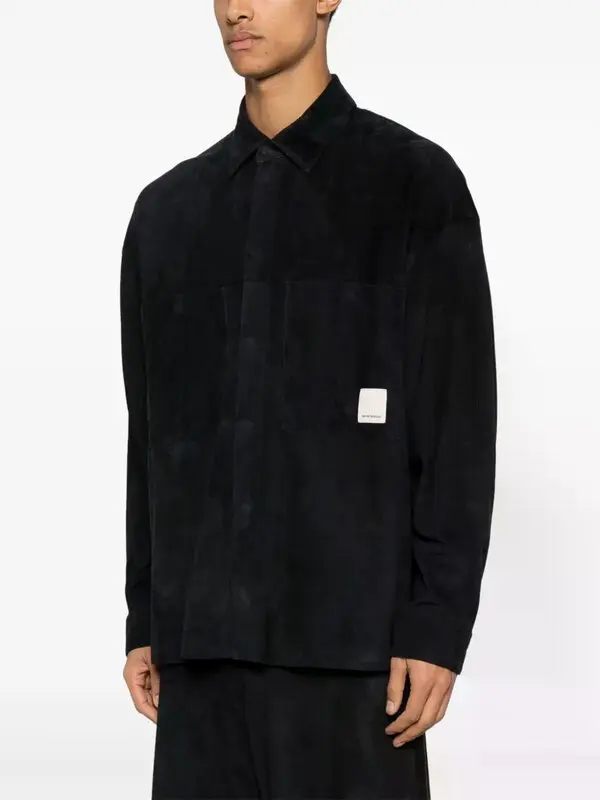 Emporio Armani Suede Shirt Jacket