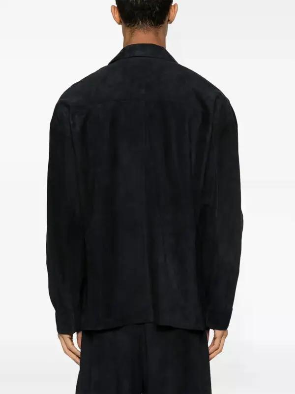 Emporio Armani Suede Shirt Jacket