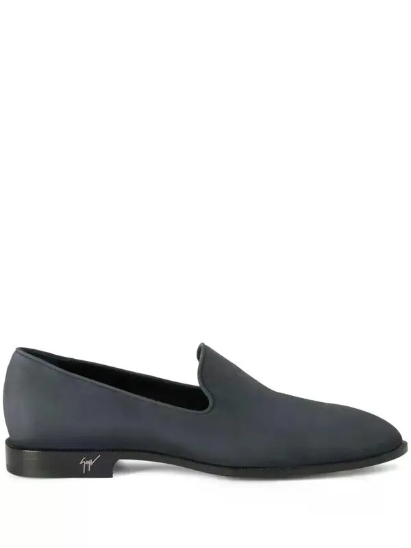 GIUSEPPE ZANOTTI Gatien Suede Loafers - Grey
