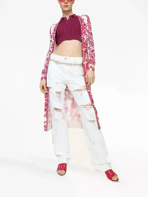 Dolce & Gabbana Distressed Boyfriend Jeans