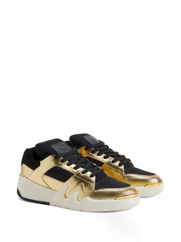 GIUSEPPE ZANOTTI Talon Leather Sneakers - Black
