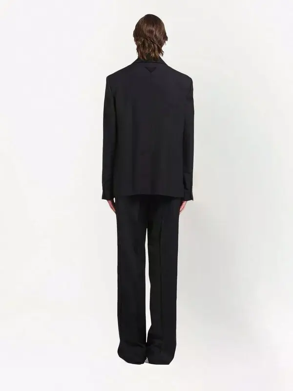 Prada Single-breasted Blazer - Black