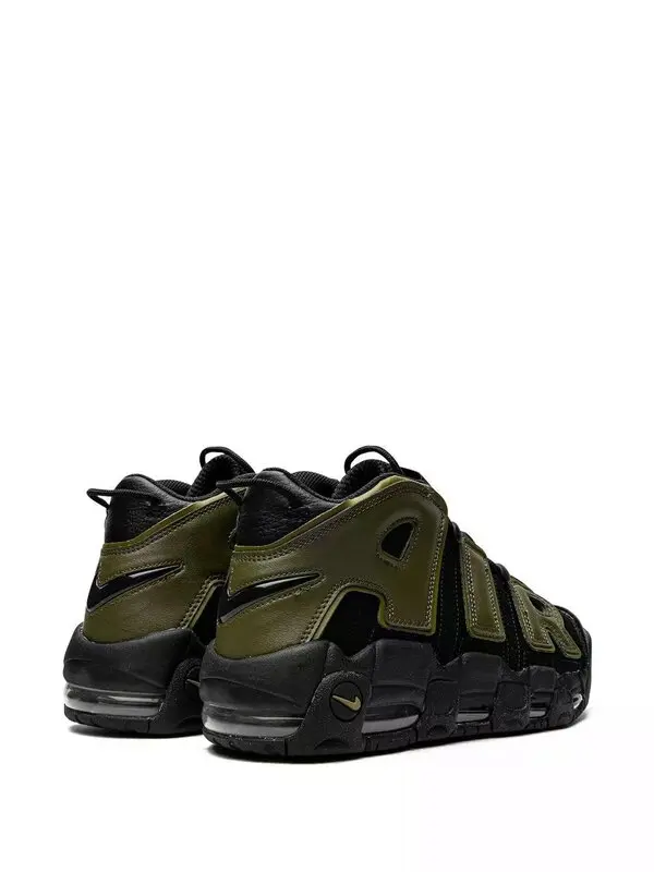 Nike More Uptempo 96 "rough Green" Sneakers - Black