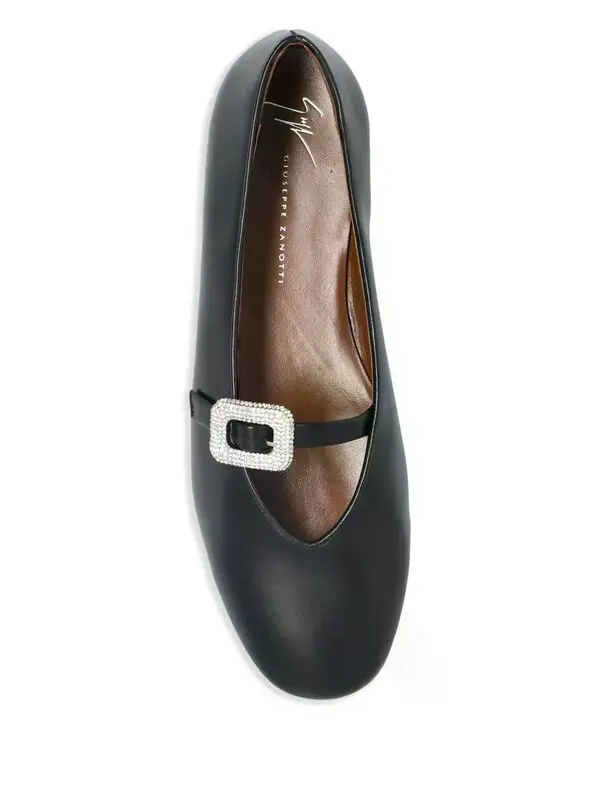 GIUSEPPE ZANOTTI Georgia Buckle Ballet Flats