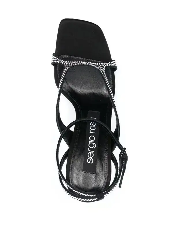 SERGIO ROSSI Crystal-embellished Sandals