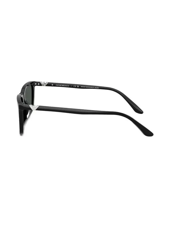 Emporio Armani Rectangle Frame Sunglasses