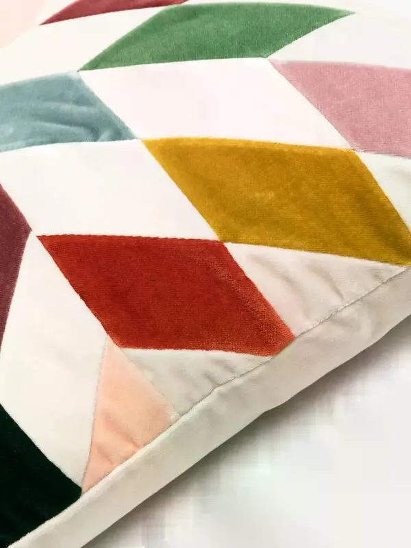CHRISTINA LUNDSTEEN Nova Velvet Cushion - Neutrals