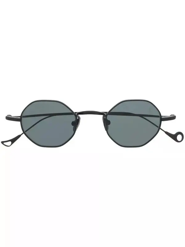 EYEPETIZER Octagonal Frame Sunglasses - Black