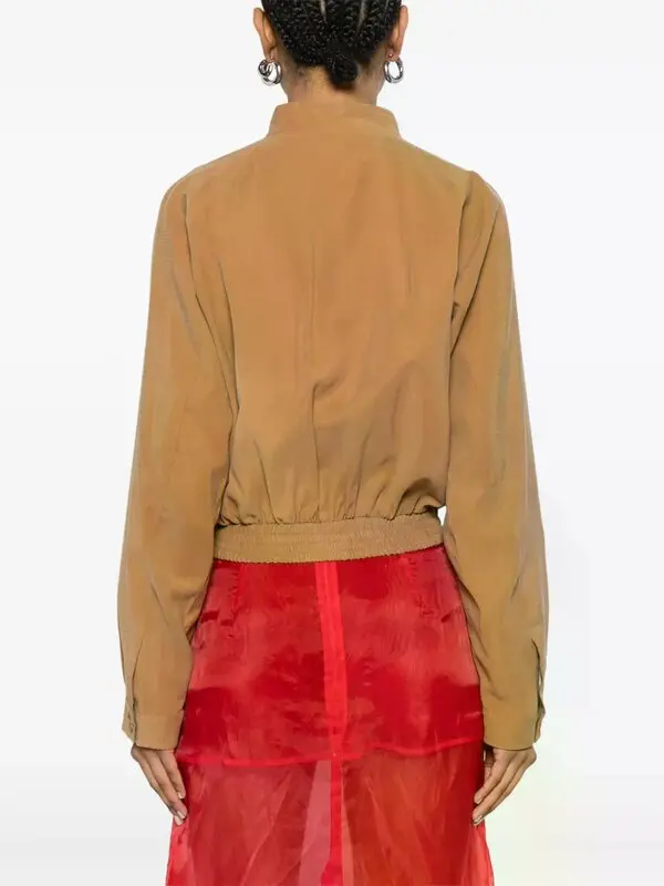 Gcds Cropped Tailoring Bomber Jacket