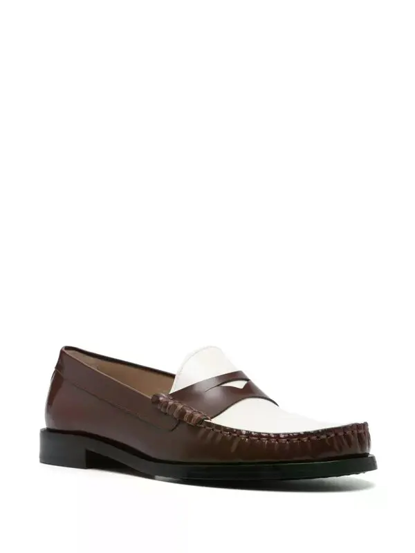 STUART WEITZMAN Lottie Loafers - Brown