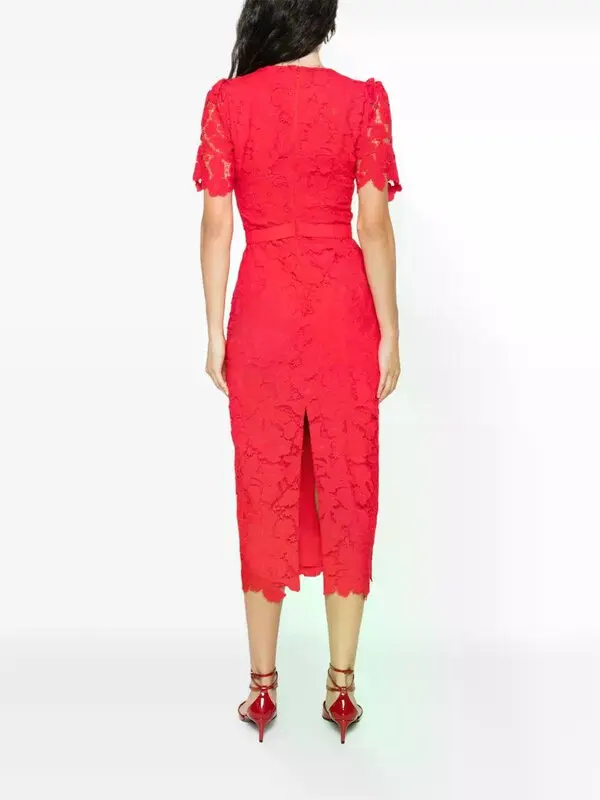NISSA Lace Midi Dress
