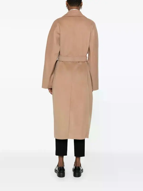 Max Mara Double-breasted Belted Coat