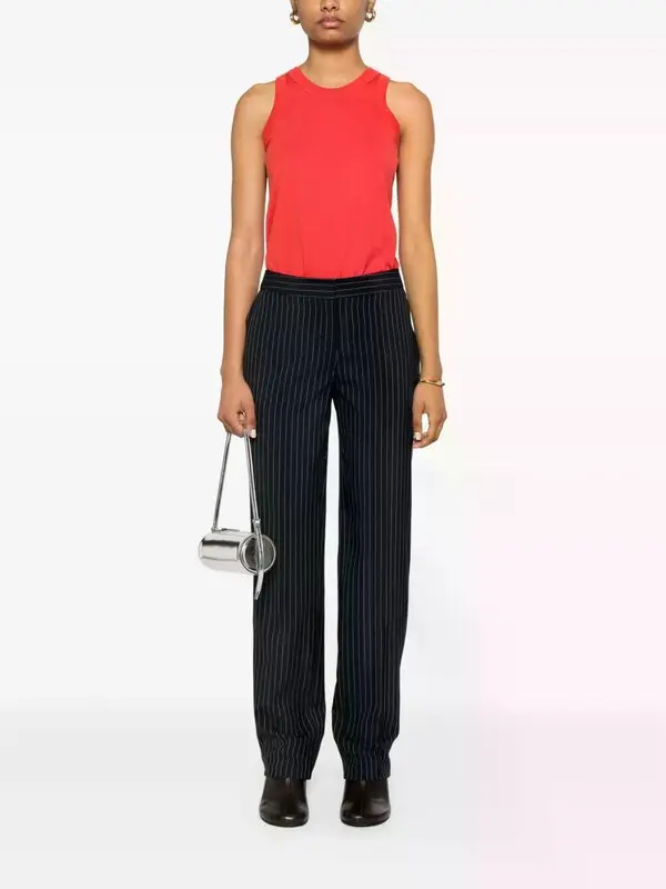 Stella McCartney Pinstriped Trousers - Blue