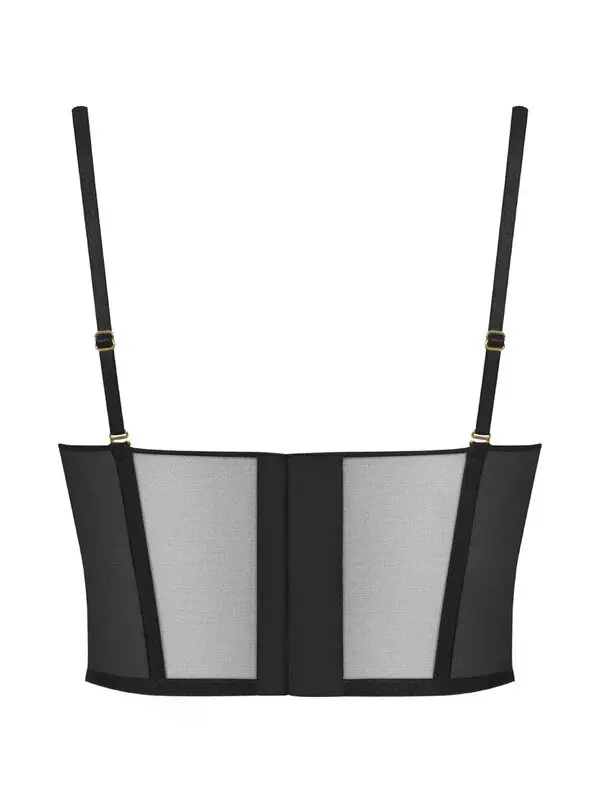 MAISON CLOSE L'amoureuse Bustier Bra - Black
