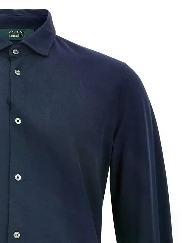 ZANONE Ice Shirt - Blue