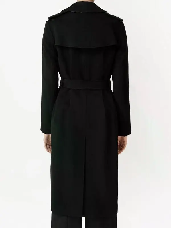 Burberry Kensington Cashmere Trench Coat