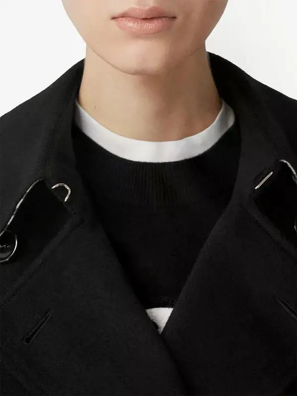 Burberry Kensington Cashmere Trench Coat