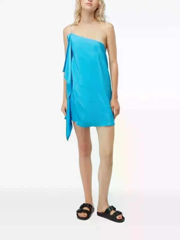 Gauge81 Misaki Mini Dress - Blue