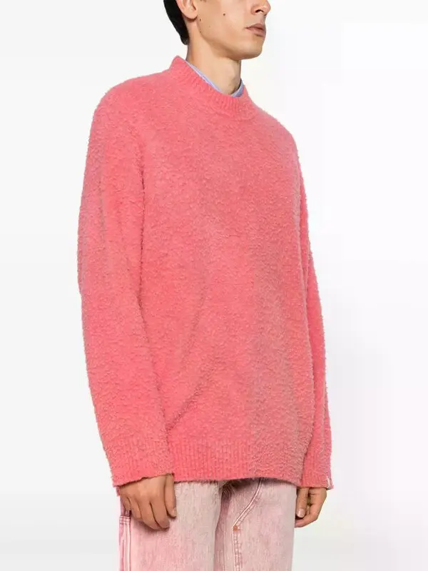 BONSAI Casentino Wool Jumper - Pink