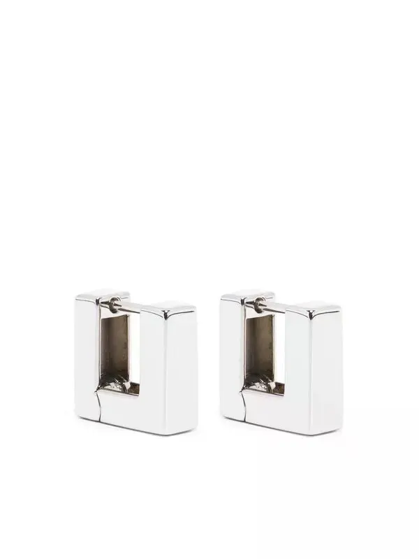 Tom Wood Square Small Hoop Earrings