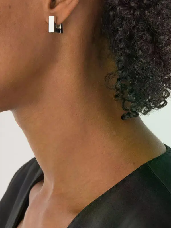 Tom Wood Square Small Hoop Earrings