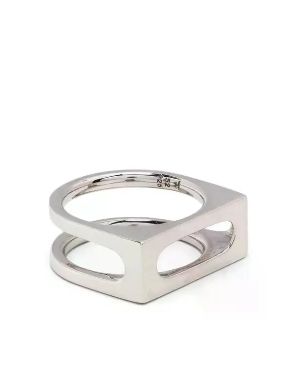 Tom Wood Single Cage Ring - Silver