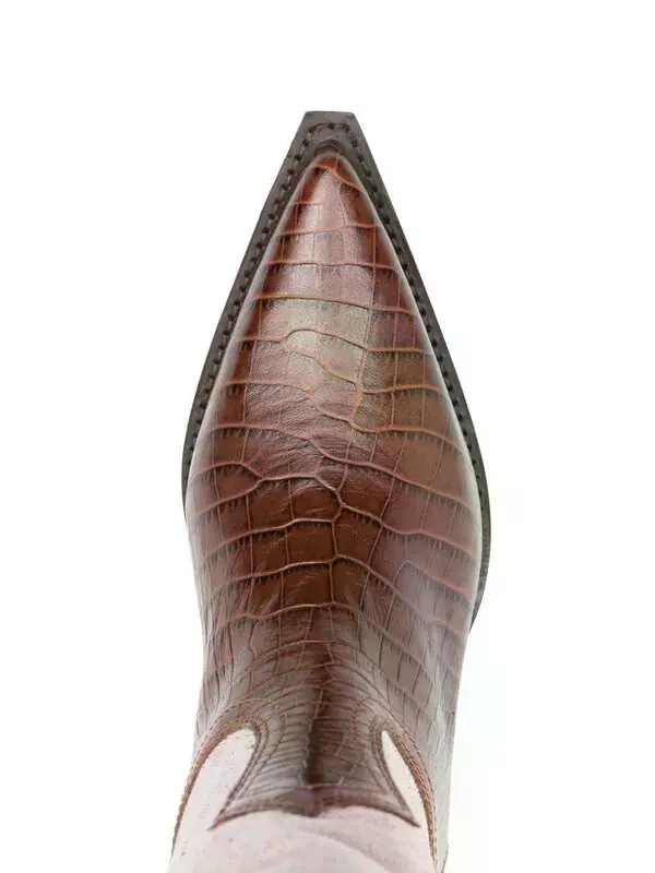 Paris Texas Rosario 60mm Two-tone Boots