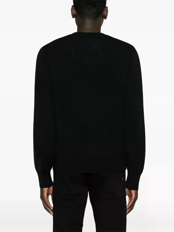 Versace V-emblem Wool Jumper