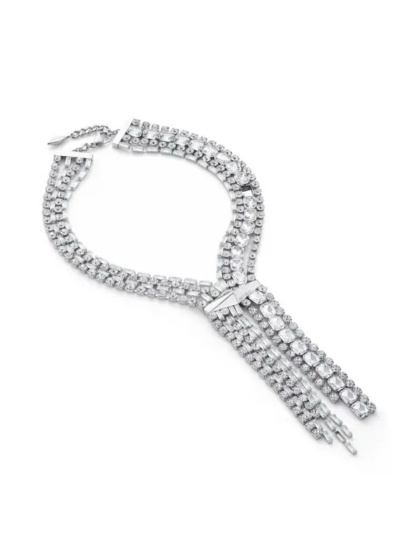 JIMMY CHOO Zandra Crystal Necklace