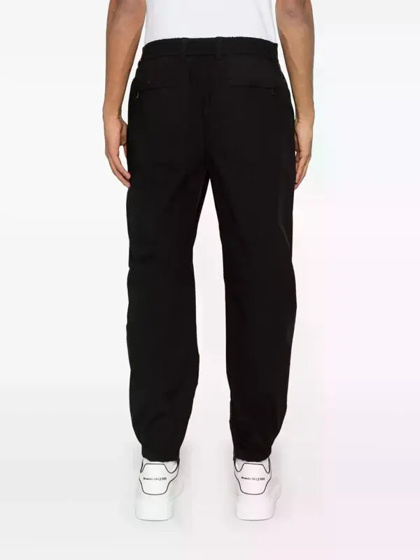Dolce & Gabbana Logo Plaque Tapered Trousers
