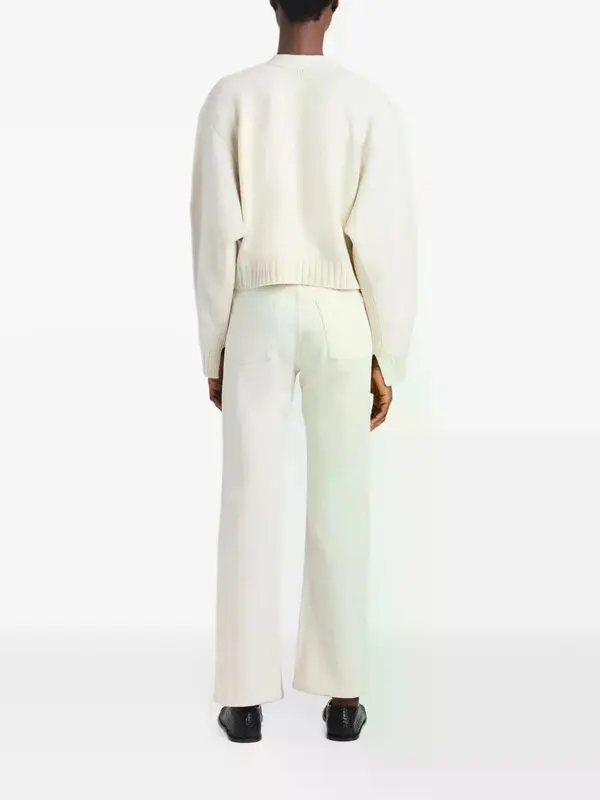 Proenza Schouler Sofia Cashmere-wool Cardigan - Neutrals