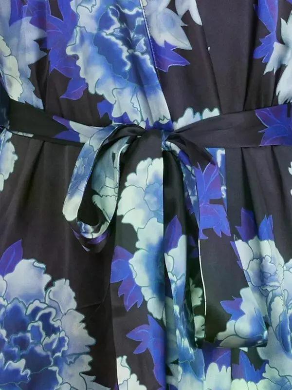 FLEUR DU MAL Silk Robe