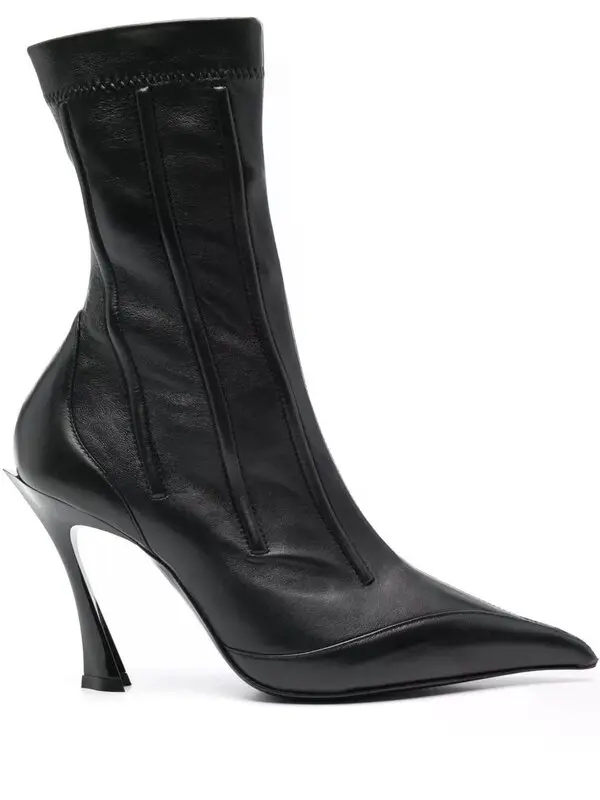 MUGLER 95mm Seam-detail Boots