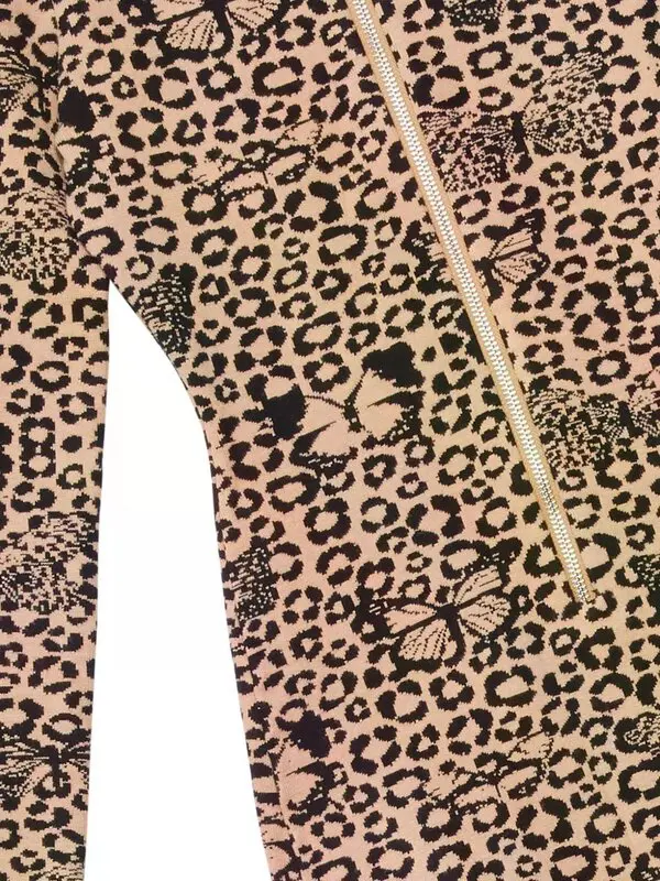 FLEUR DU MAL Knitted Jacquard Catsuit - Neutrals