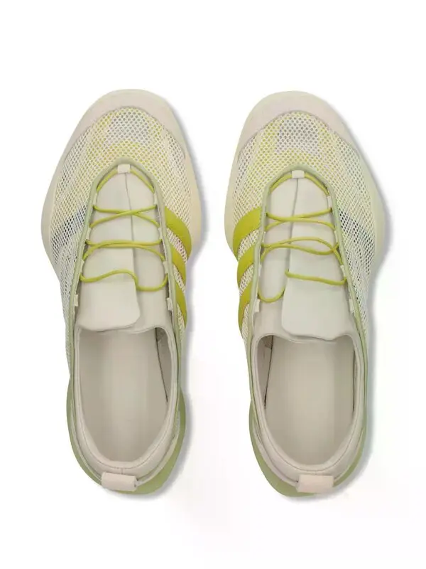 Y3 Mesh Lace-up Sneakers - Neutrals