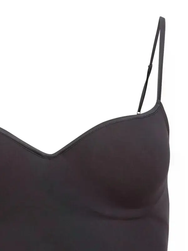 FLEUR DU MAL Sweetheart-neck Camisole - Black