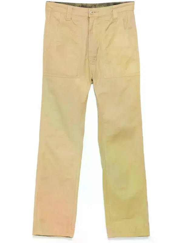 PEACE AND AFTER Straight-leg Trousers