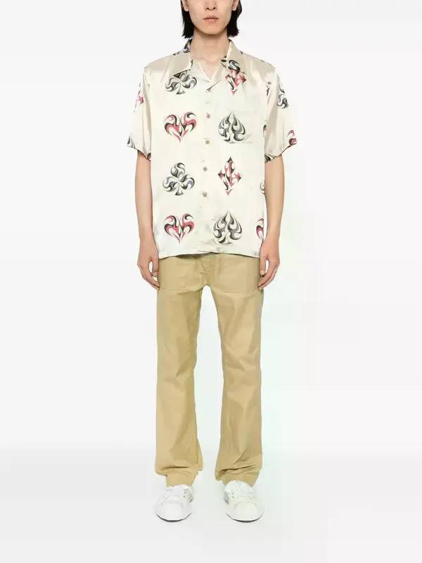 PEACE AND AFTER Straight-leg Trousers