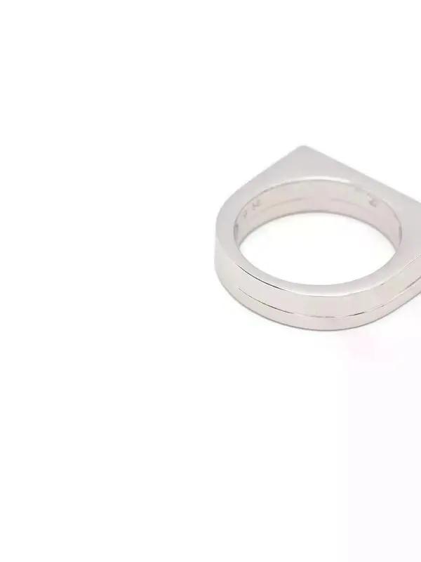 Tom Wood Step Layered Ring - Silver