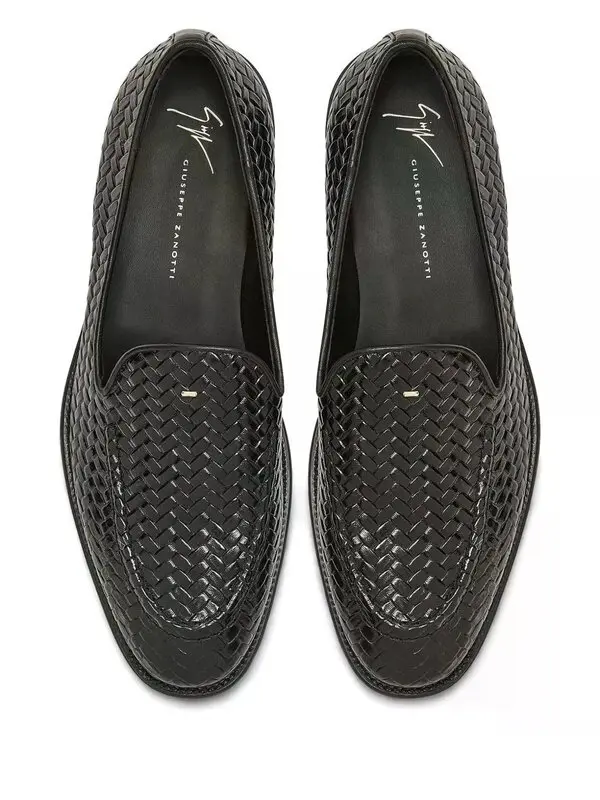 GIUSEPPE ZANOTTI Renaud Loafers - Black