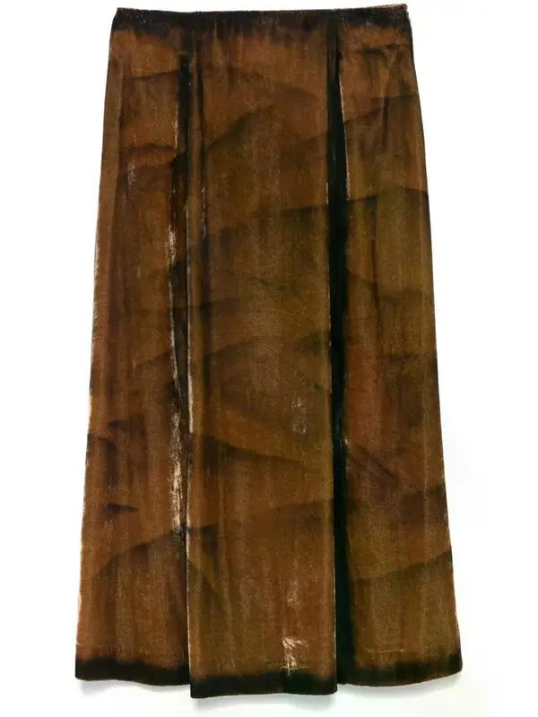 TELA Flame Midi Skirt