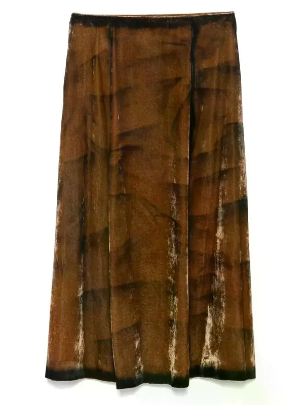 TELA Flame Midi Skirt