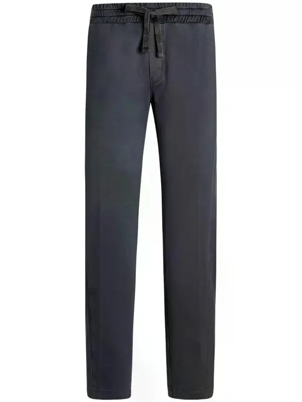 Dolce & Gabbana Logo Plaque Track Pants - Grey