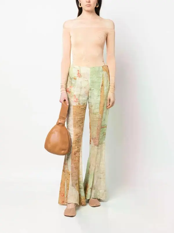 MAISON MARGIELA Off-shoulder Long-sleeved Bodysuit