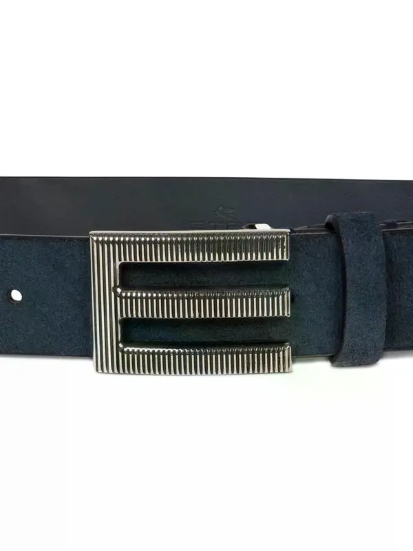 Etro Monogram Buckle Belt