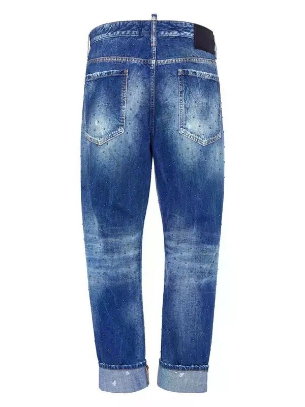 Dsquared2 Distressed Cropped Jeans