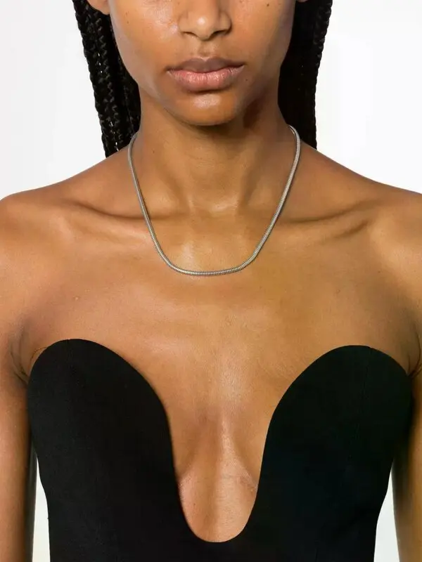Tom Wood Sterling Snake Chain Necklace - Silver